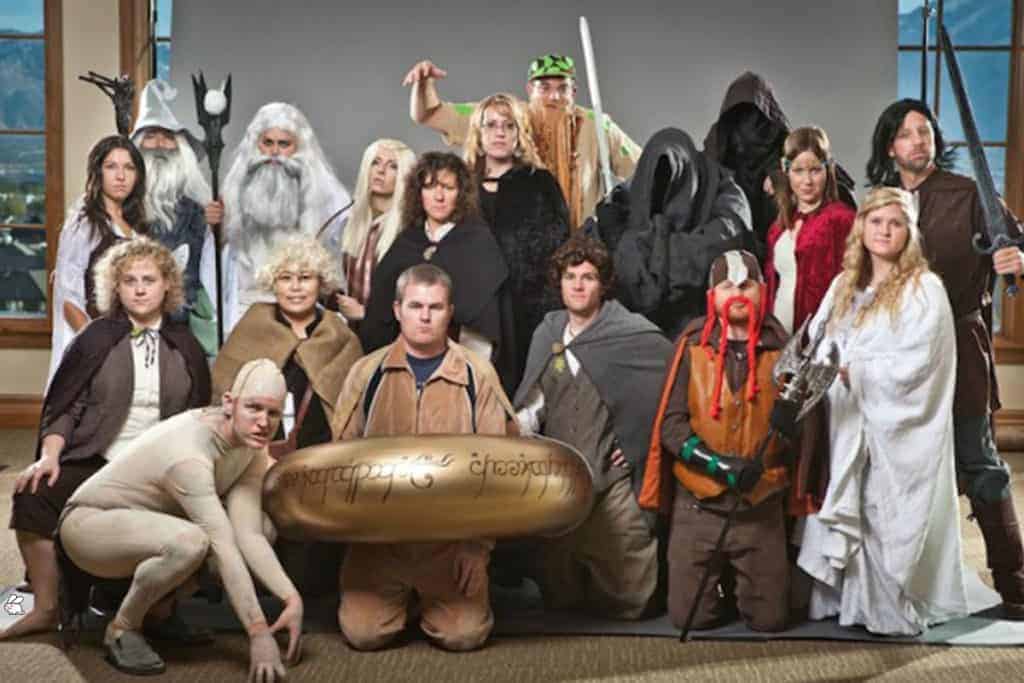 Find The Evil Easter Bunny In These Group Costume Photos